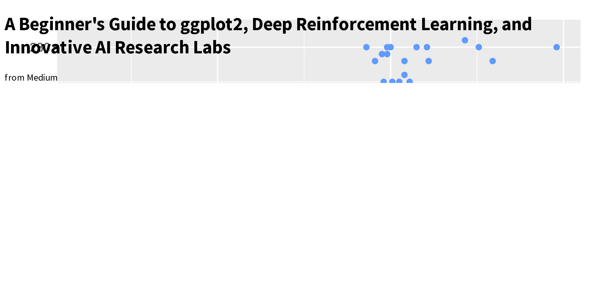 A Beginner's Guide to ggplot2, Deep Reinforcement Learning, and ...